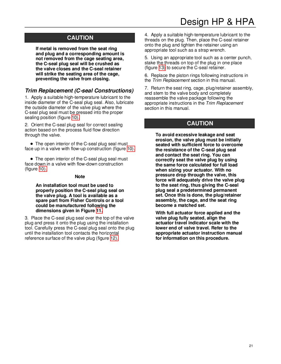 HP~HPA Instruction Manual Nov 2000 by RMC Process Controls & Filtration ...