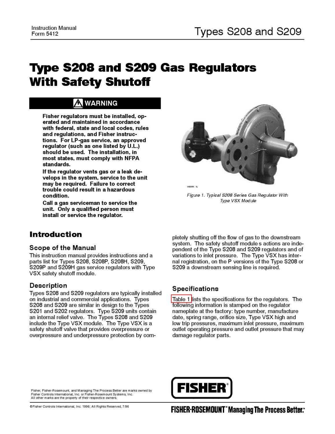 S208~S209 Instruction Manual by RMC Process Controls & Filtration, LLC ...
