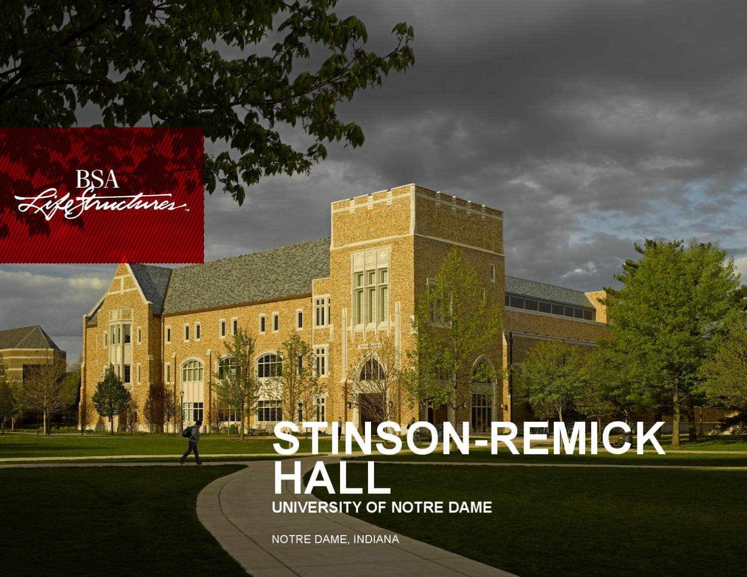 The University of Notre Dame Stinson-Remick Hall by BSA LifeStructures ...