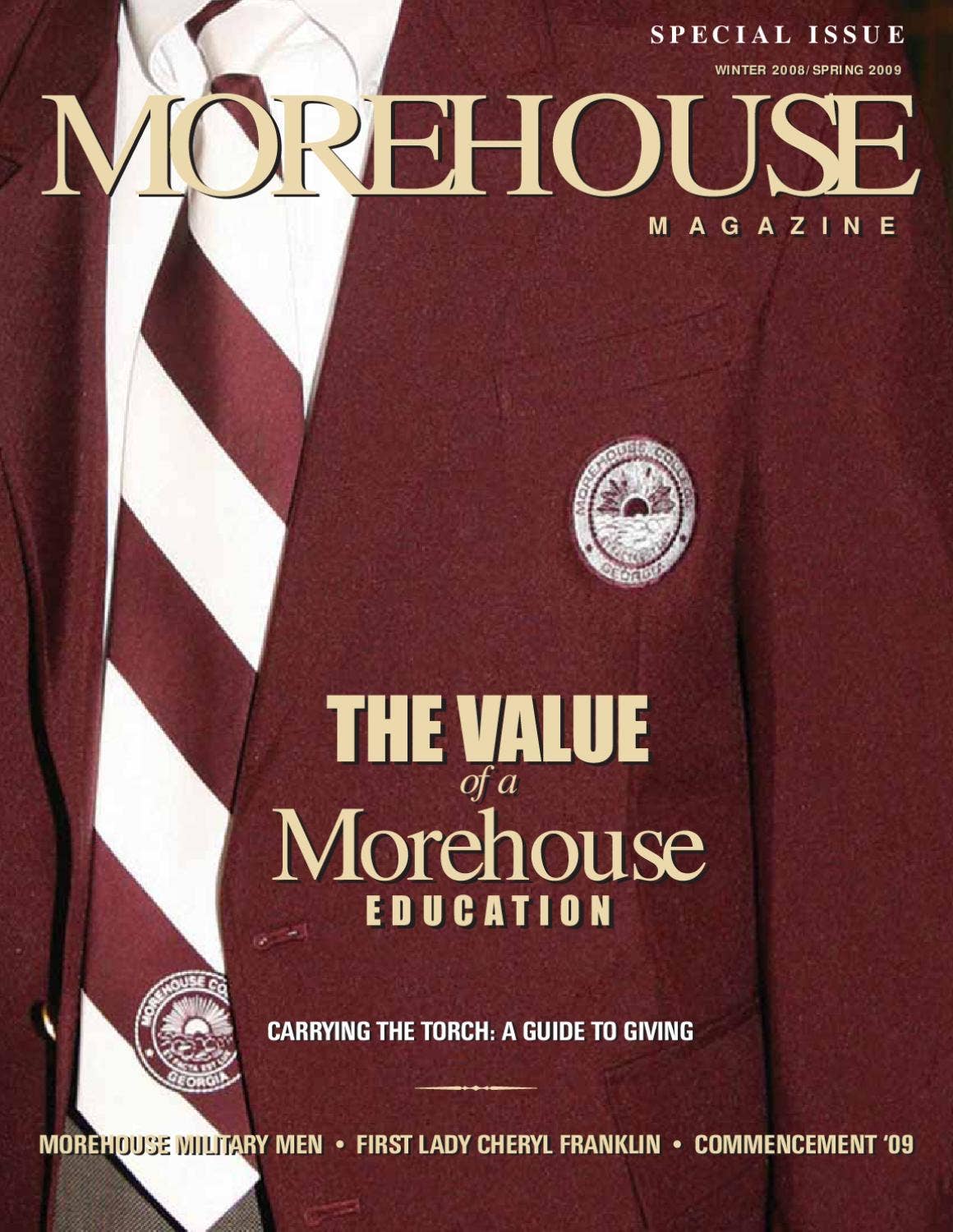 Morehouse Magazine Winter 2008/Spring 2009 by Morehouse College - Issuu
