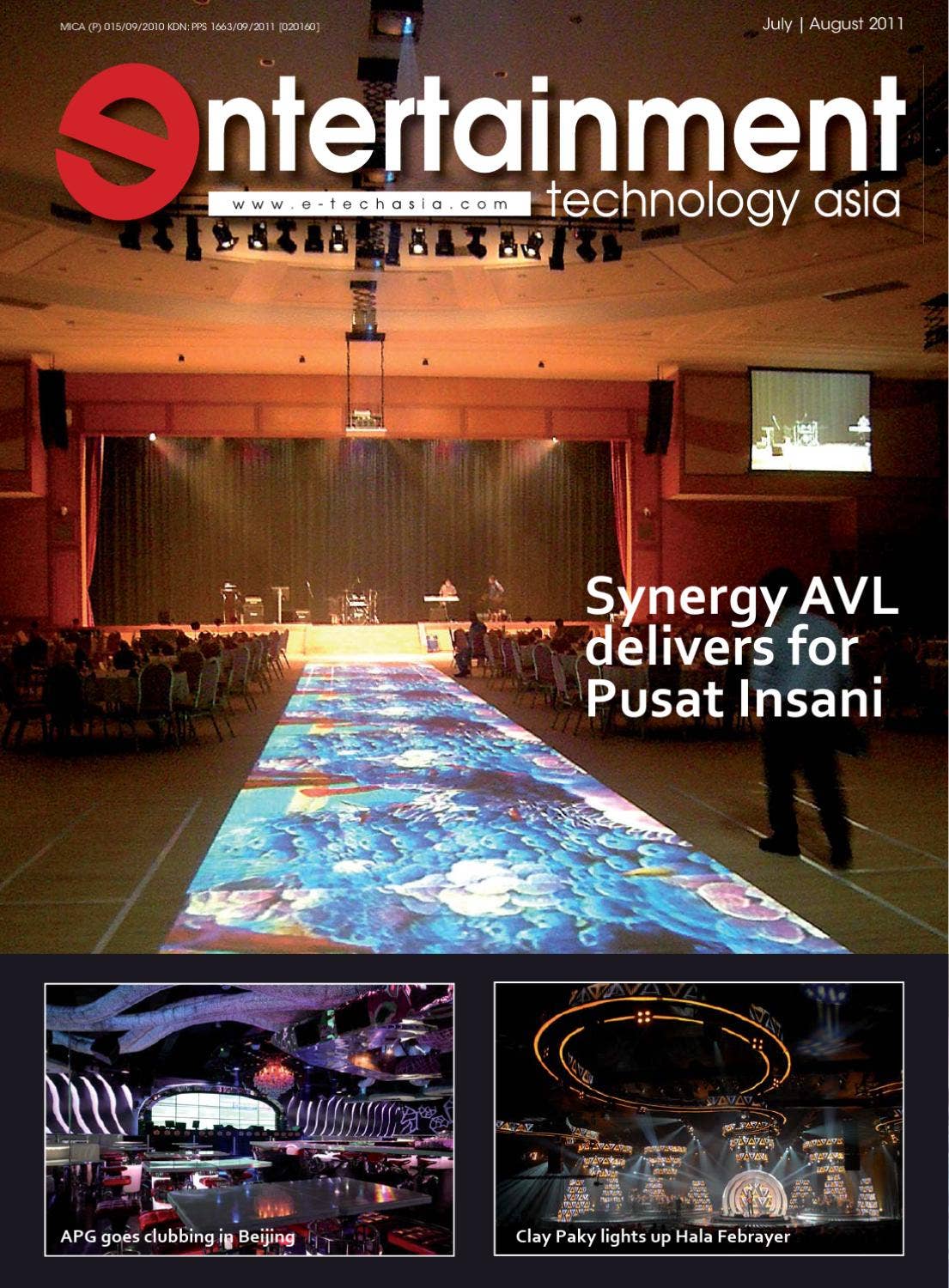 Entertainment Technology Asia July-August 2011 by Spinworkz Pte Ltd - Issuu