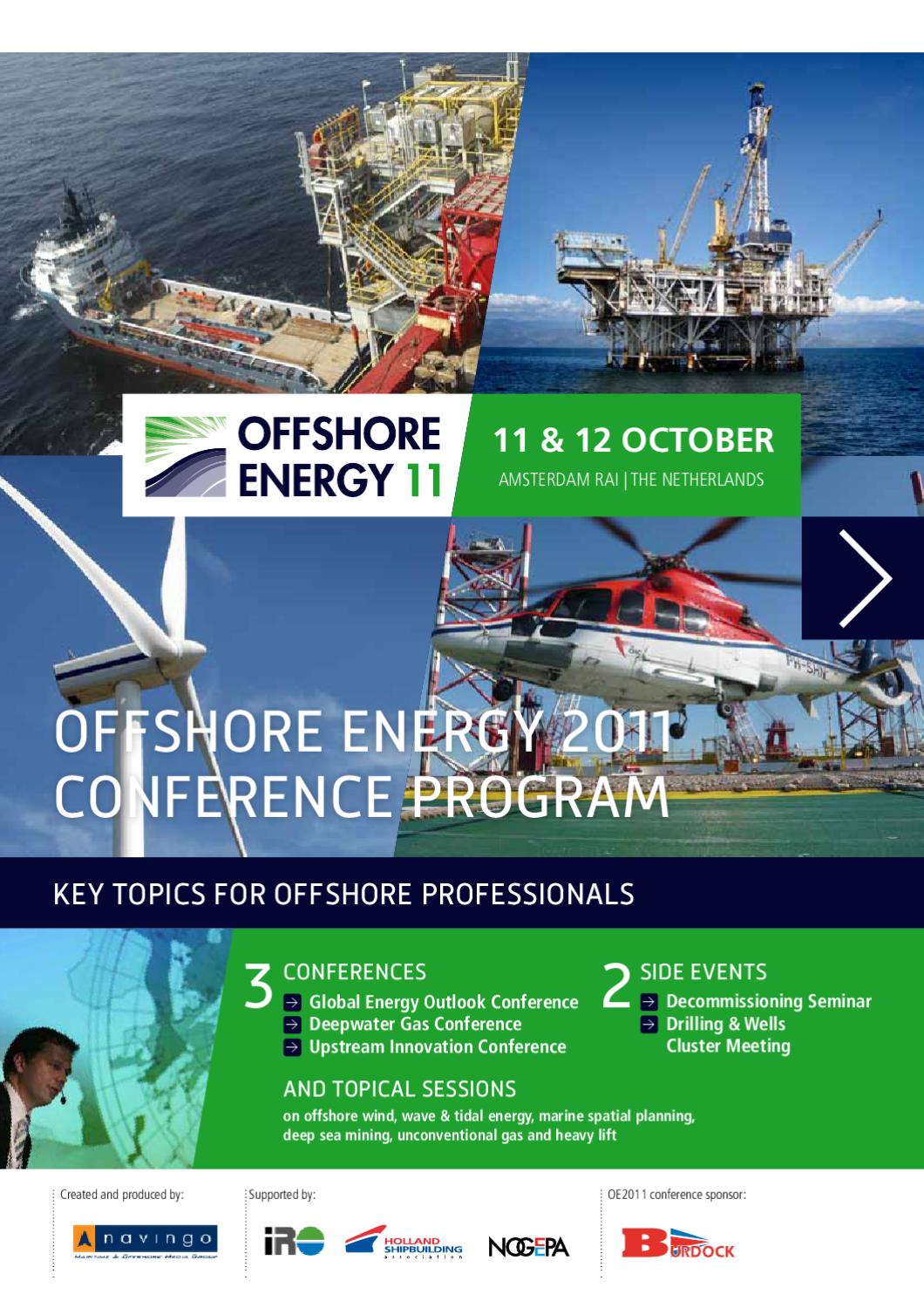 Offshore Energy Conference Brochure by Navingo BV - Issuu