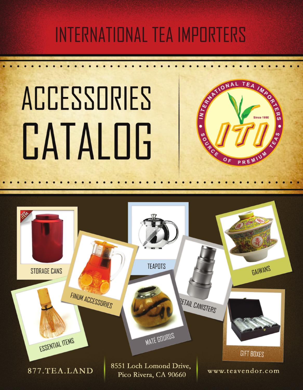 International Tea Importers Accessory Wholesale Catalog by ...