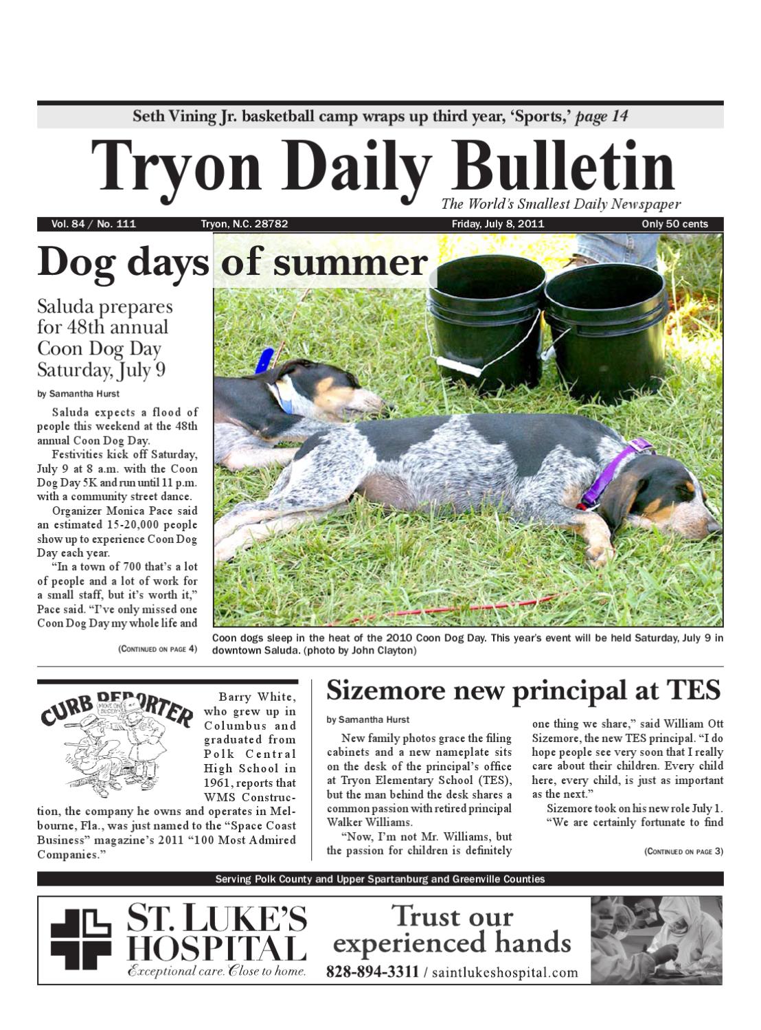 070811 Bulletin by Tryon Daily Bulletin - Issuu