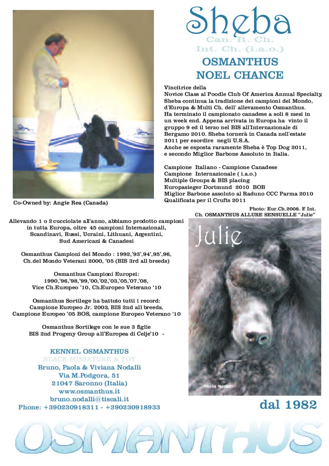 ENCI - Annuario 2011 by ENCI - Ente Nazionale Cinofilia Italiana - Issuu