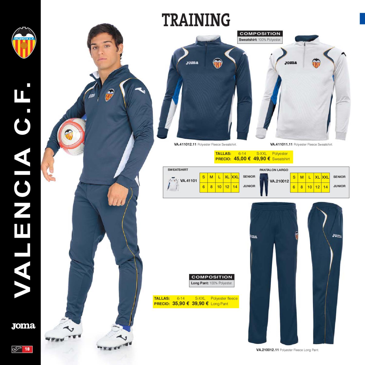 JOMA SPORT - Catálogo Valencia by JOMA SPORT - Issuu