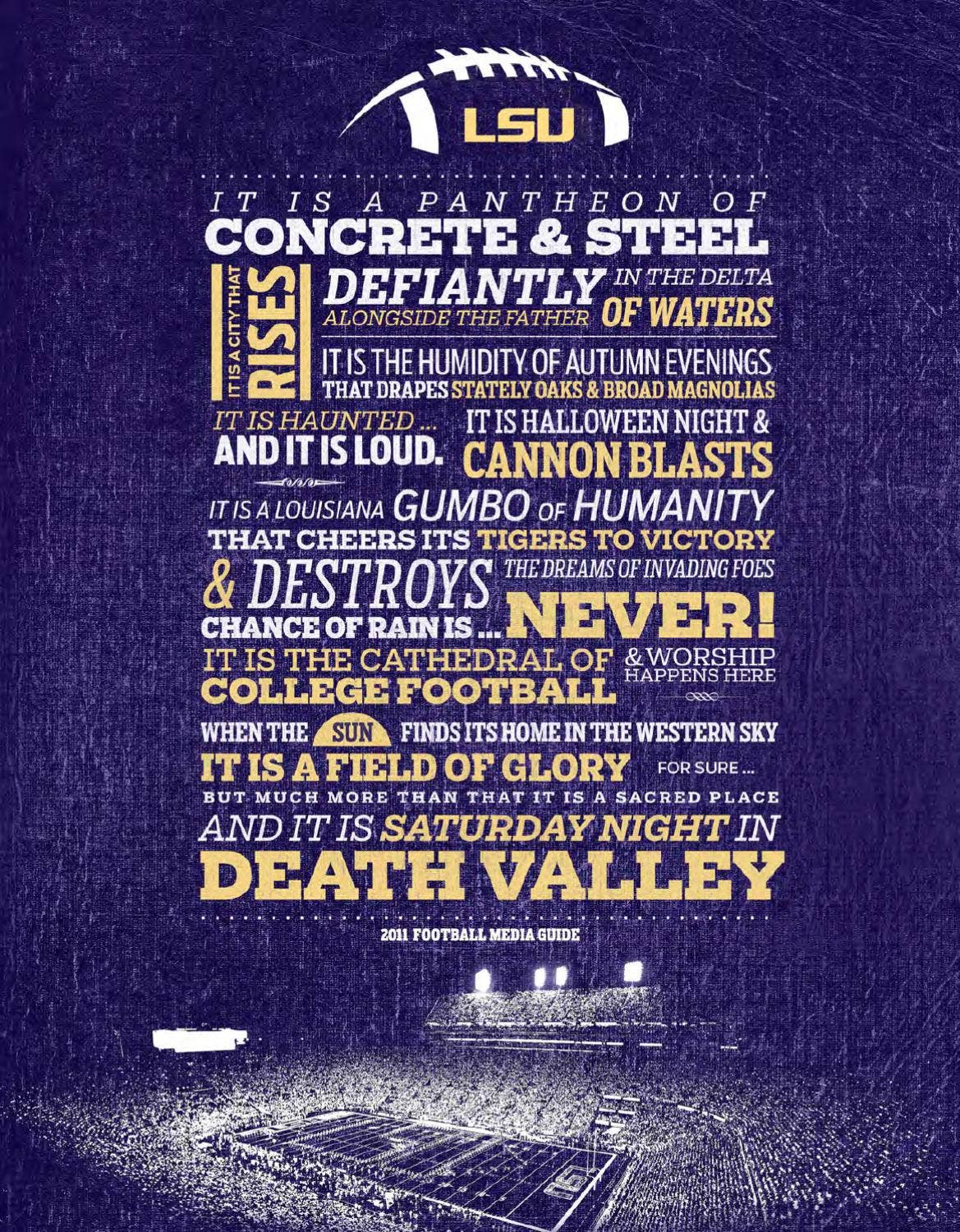 2011 LSU Football Media Guide by LSU Athletics - Issuu