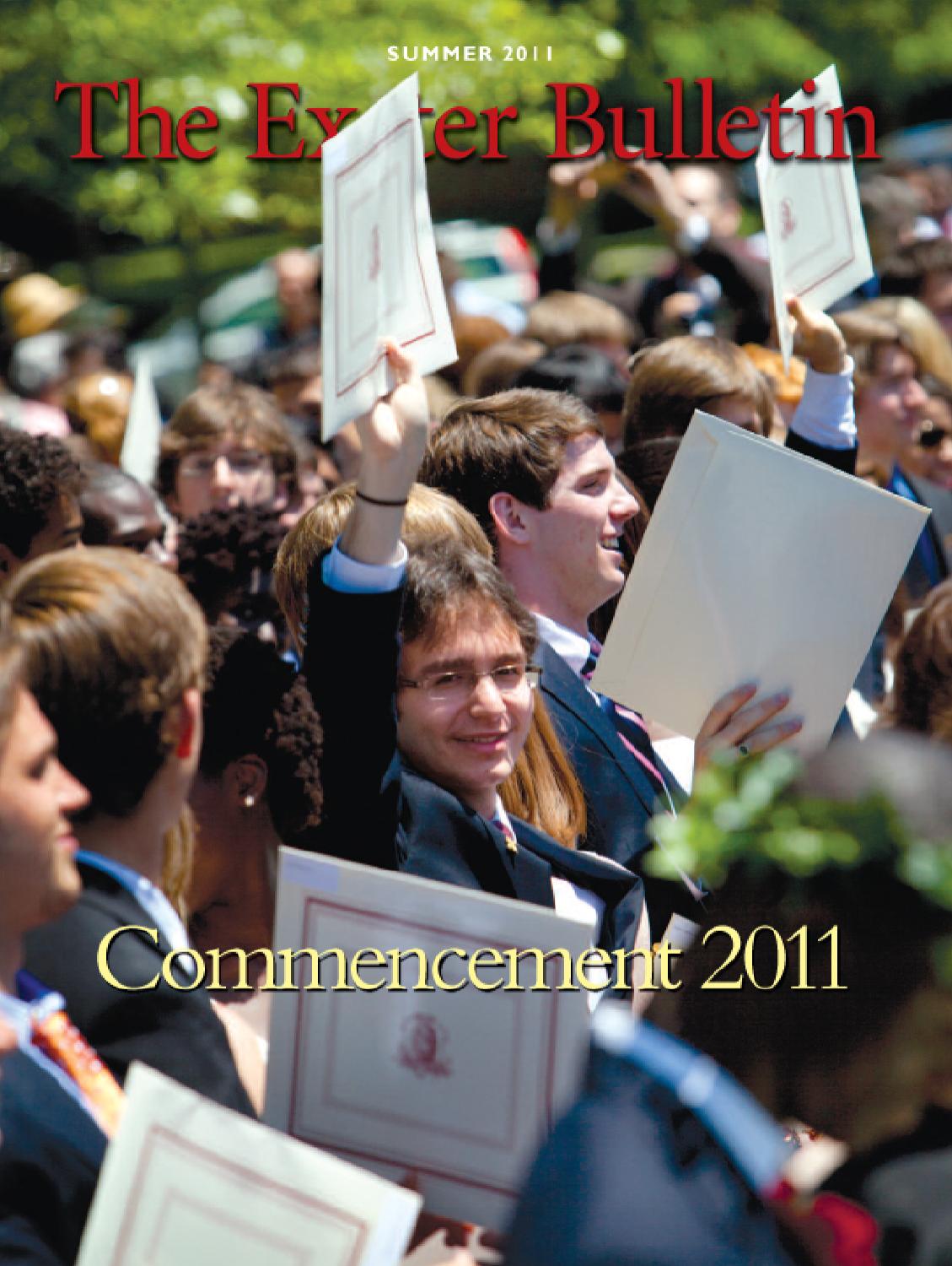 The Exeter Bulletin, summer 2011 by Phillips Exeter Academy - Issuu