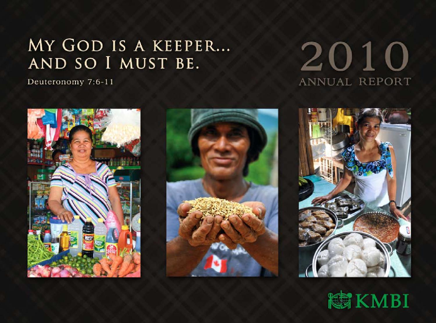 KMBI 2010 Annual Report by Kabalikat para sa Maunlad na Buhay, Inc ...