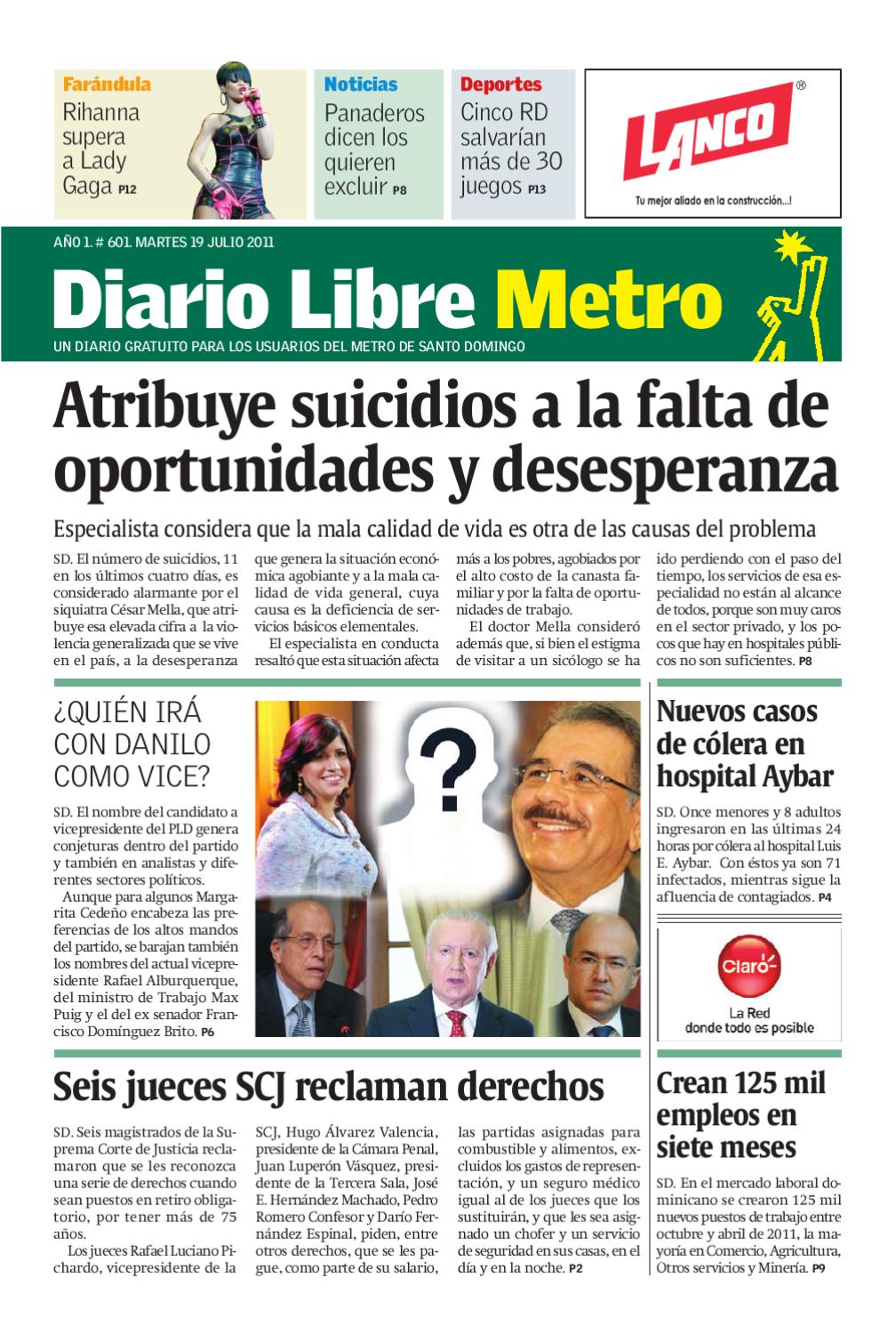 diariolibremetro601 by Diario Libre - Issuu