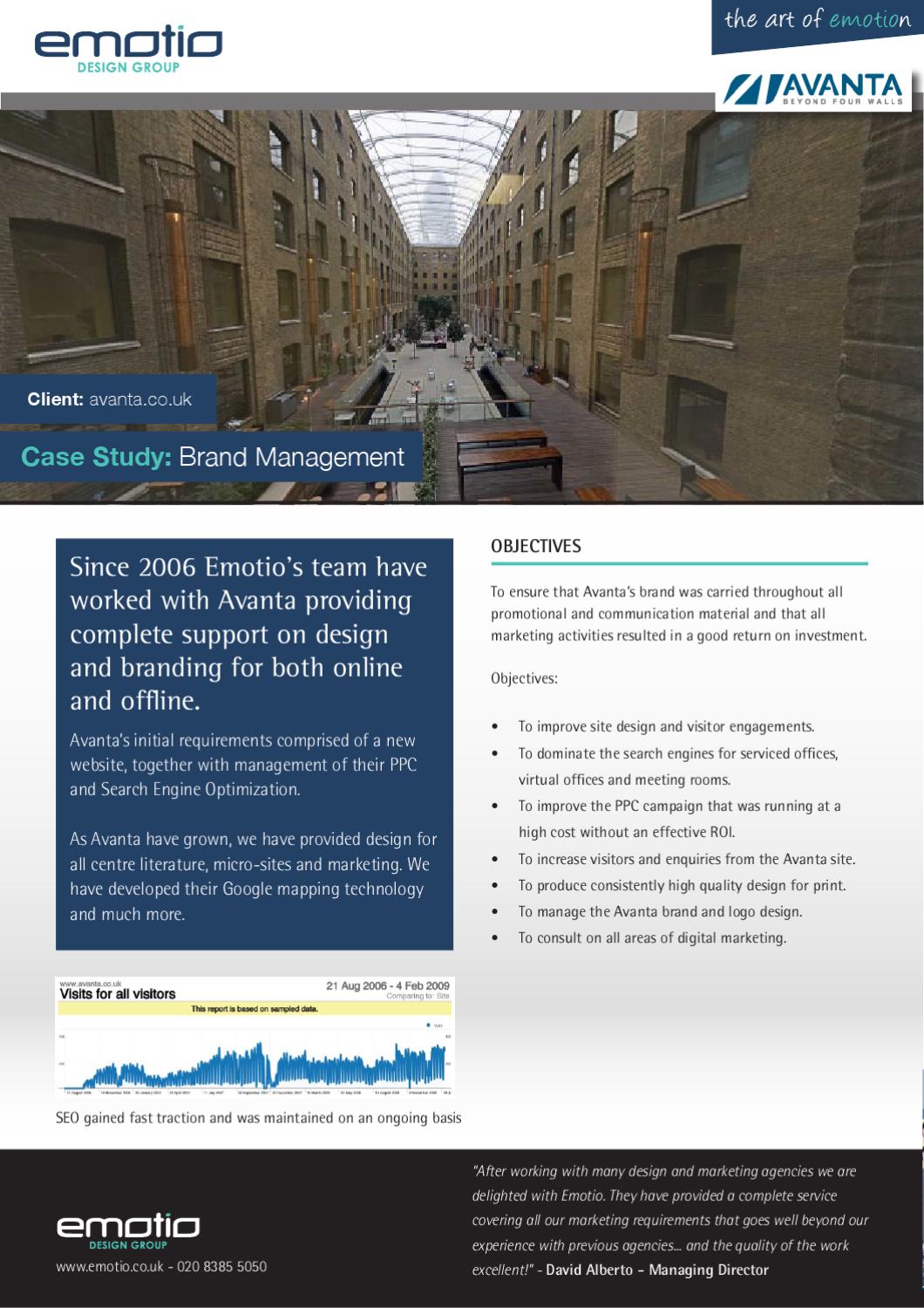 /AVANTA-CASE-STUDY by Damon Segal - Issuu