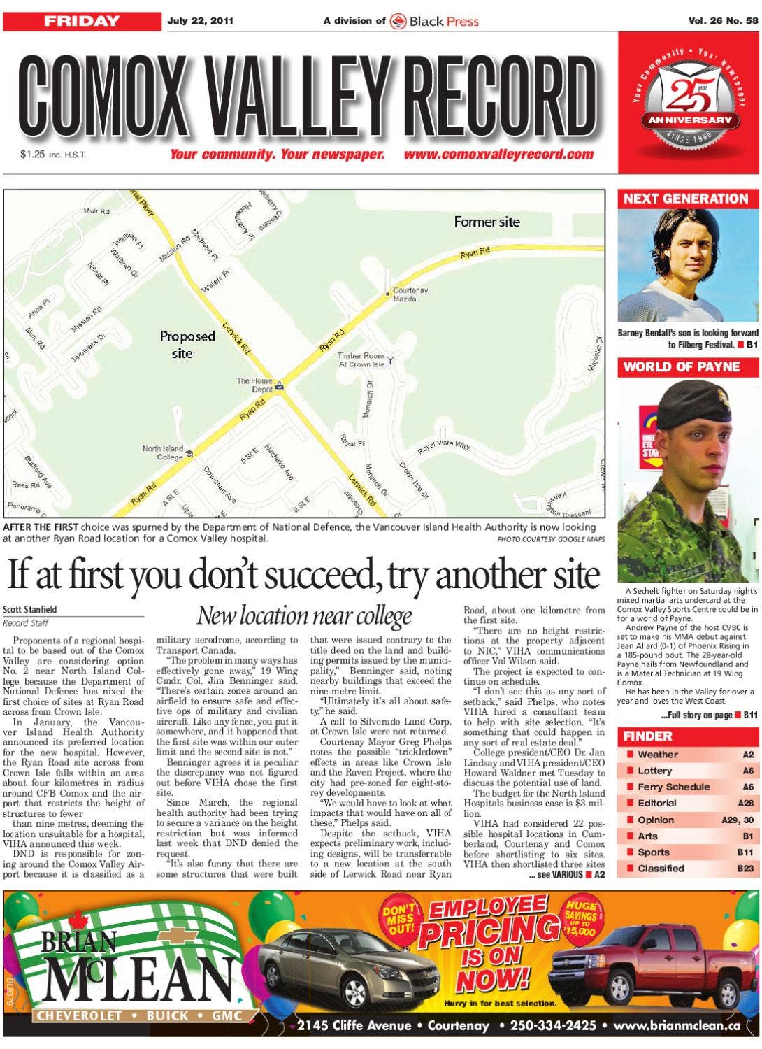 Fri June 25, 2011 Comox Valley Record by Comox Valley Record Newspaper ...