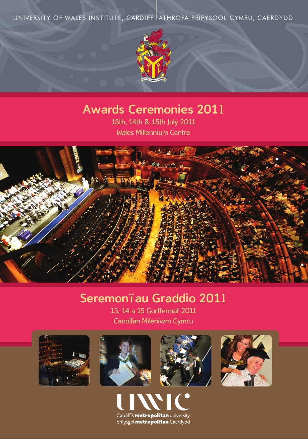 UWIC Graduation Programme July 2011 by Cardiff Metropolitan University ...