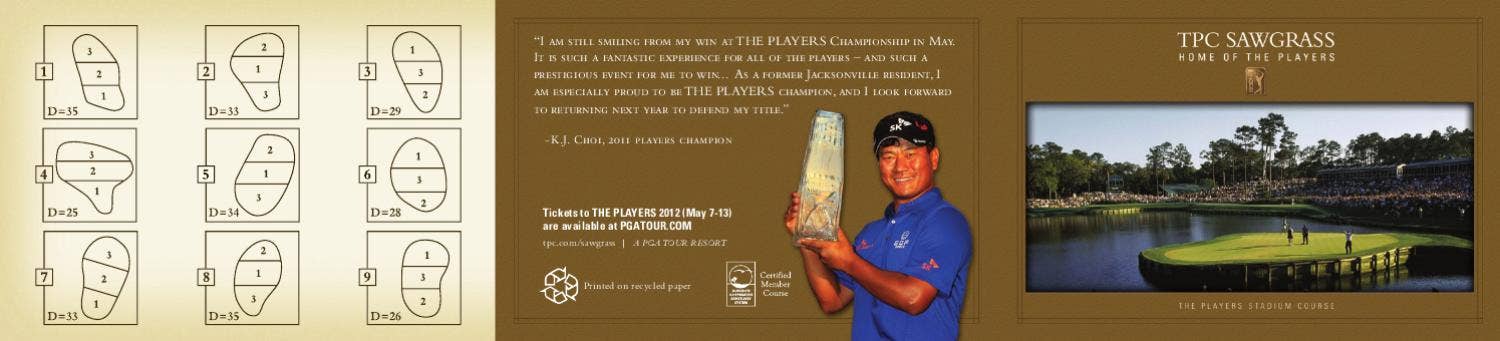TPC Sawgrass PLAYERS Stadium Score Card by TPCNetwork - Issuu