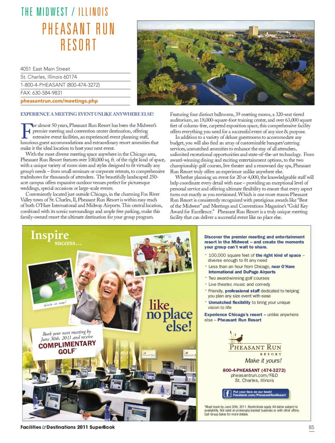 2011 Facilities & Destinations SuperBook by Facilities Media Group - Issuu