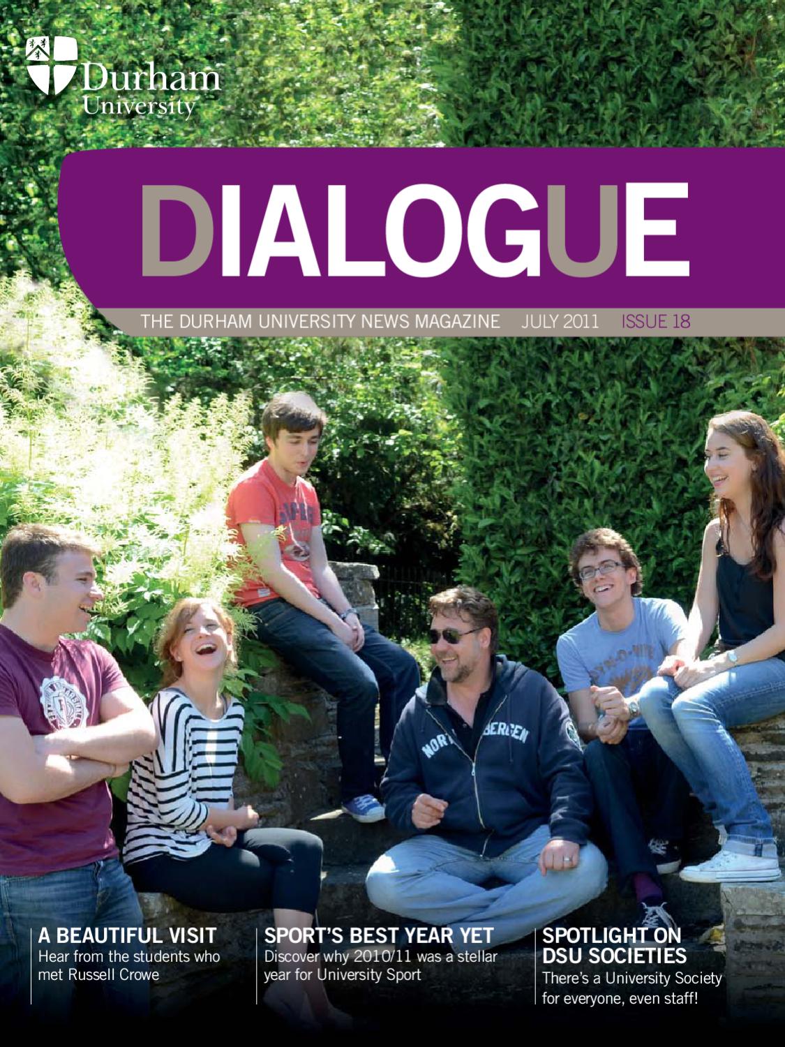 Dialogue Magazine - Issue 18 by Durham University - Issuu