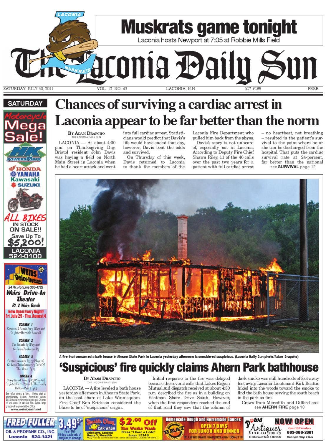 The Laconia Daily Sun, July 30, 2011 by Daily Sun - Issuu