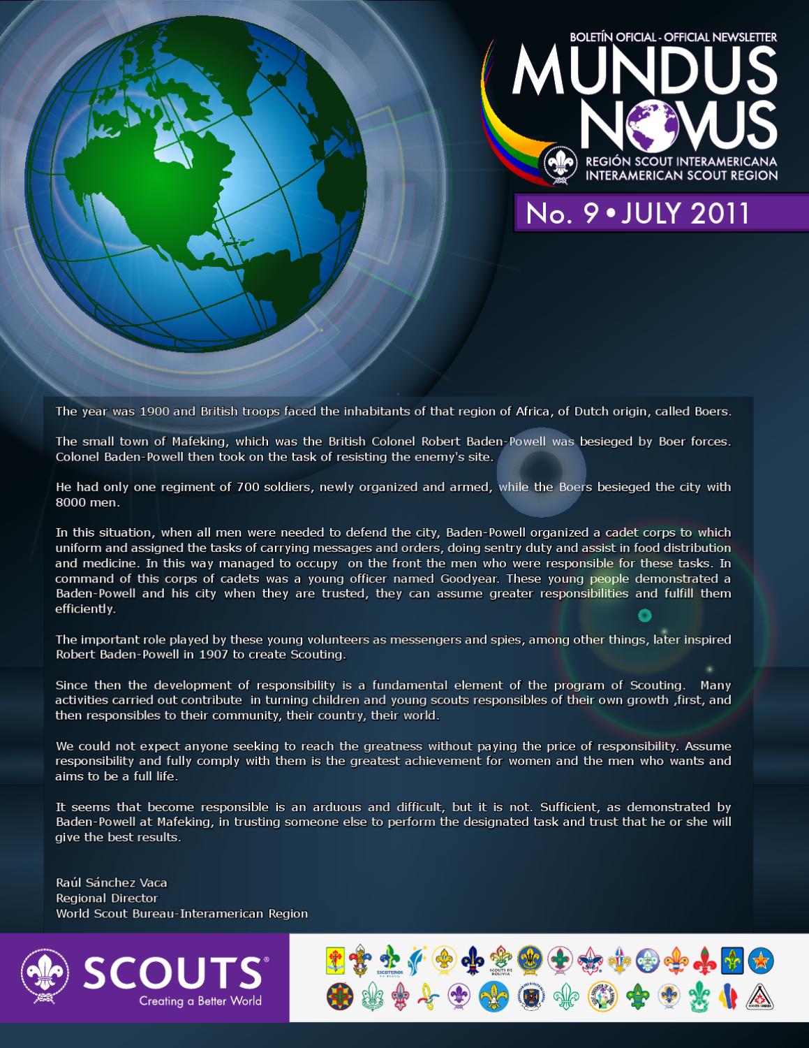 Mundus Novus No.9 by World Organization of the Scout Movement - Issuu