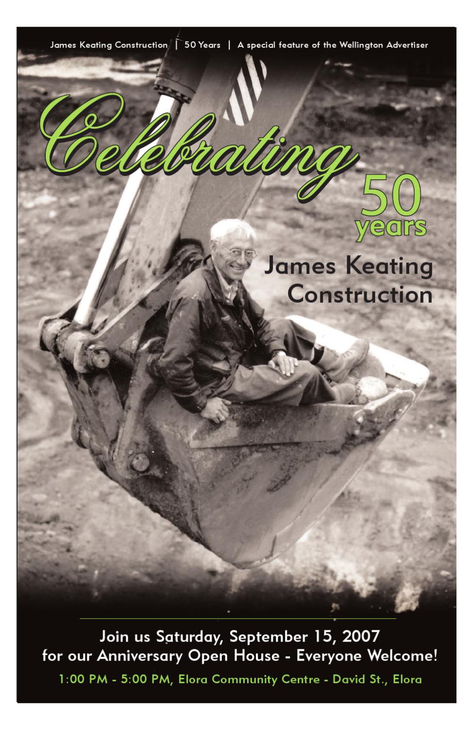 James Keating 50th Anniversary Feature by WHA Publications Ltd. - Issuu