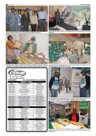 Limpopo Mirror 5 August 2011 by Zoutnet - Issuu