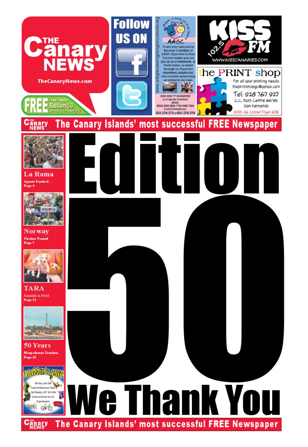 The Canary News Edition 50 by The Canary News, Views & Sunshine - Issuu