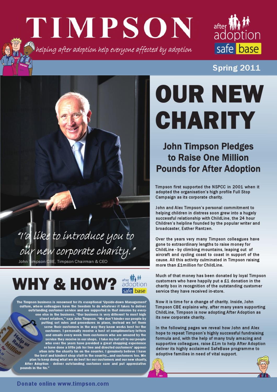 Timpson Corporate Charity After Adoption - Spring 2011 by The Jools ...