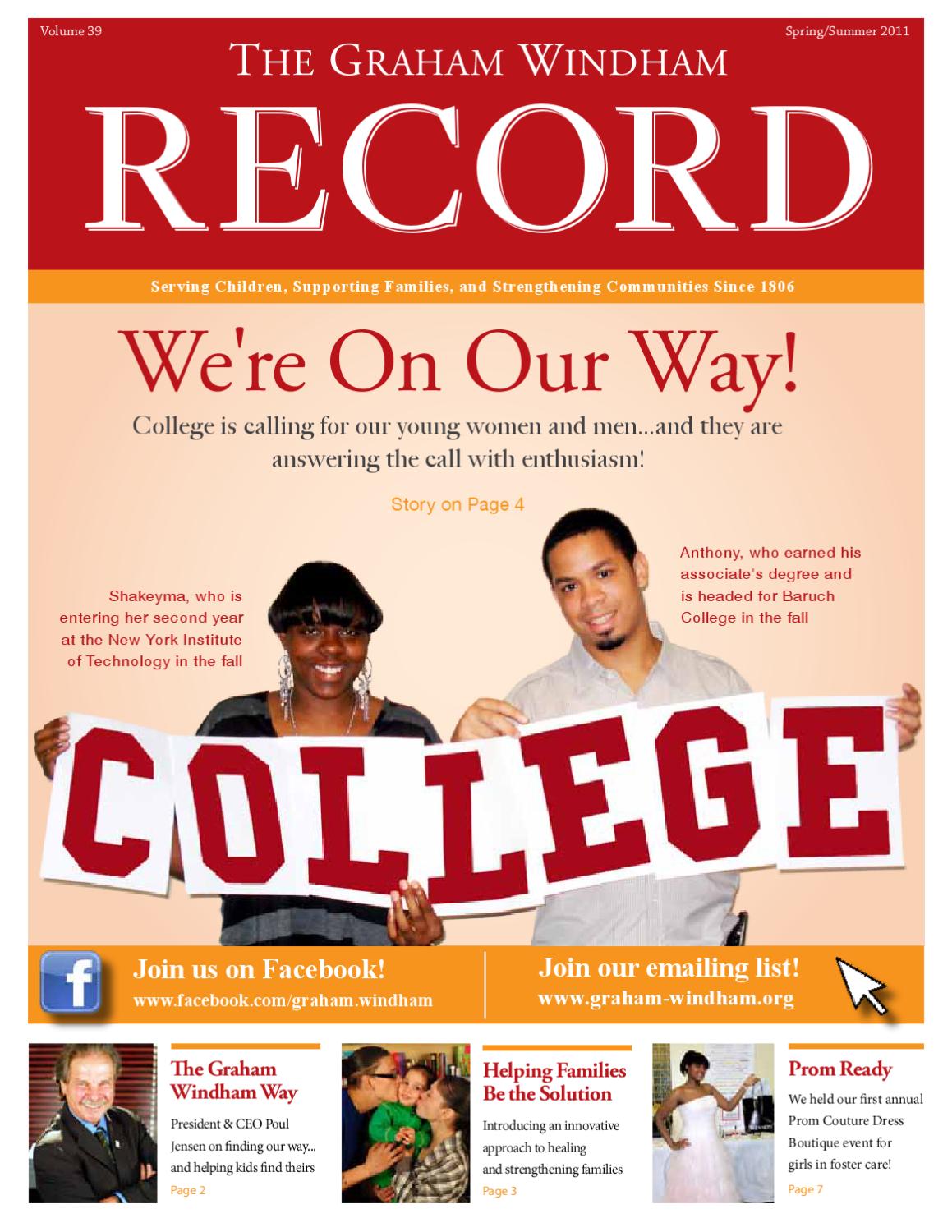 Graham Windham's Spring - Summer 2011 Newsletter by Graham Windham - Issuu