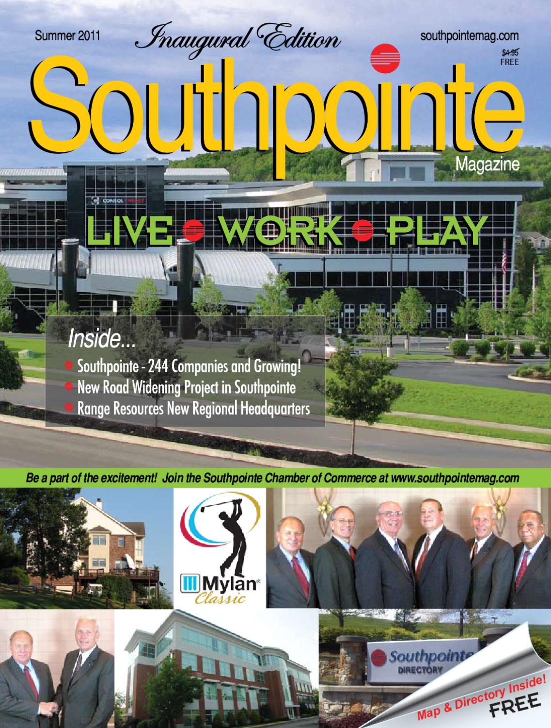 SOUTHPOINTE MAGAZINE Aug 2011 by Southpointe Magazine - Chamber - Issuu