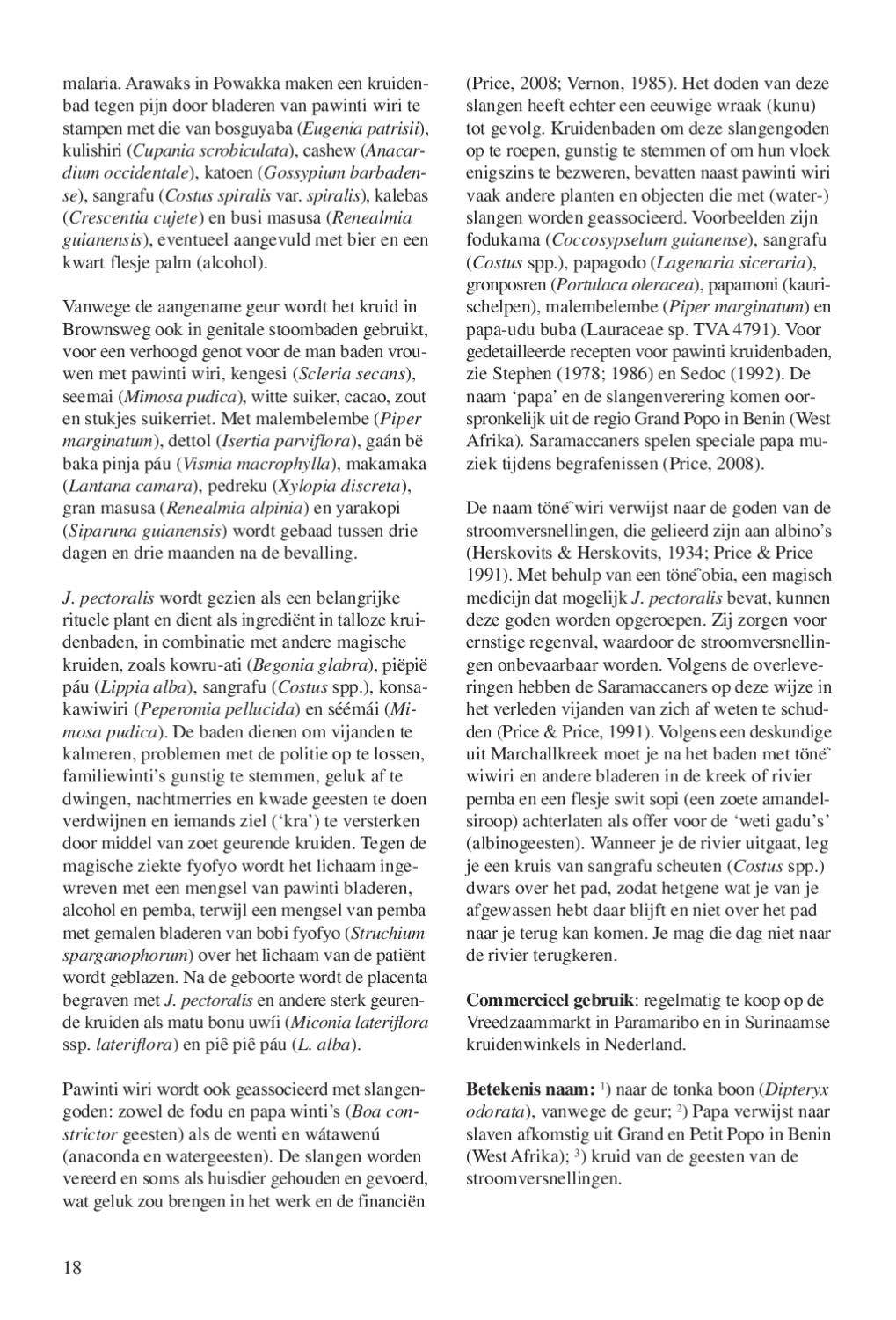 Medicinale en rituele planten van Suriname by LM Publishers - Issuu