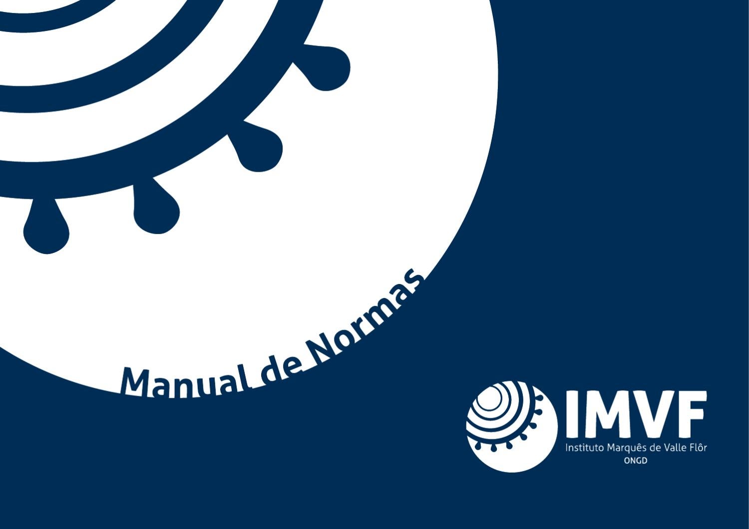 Manual de Normas Gráficas IMVF by IMVF - Issuu