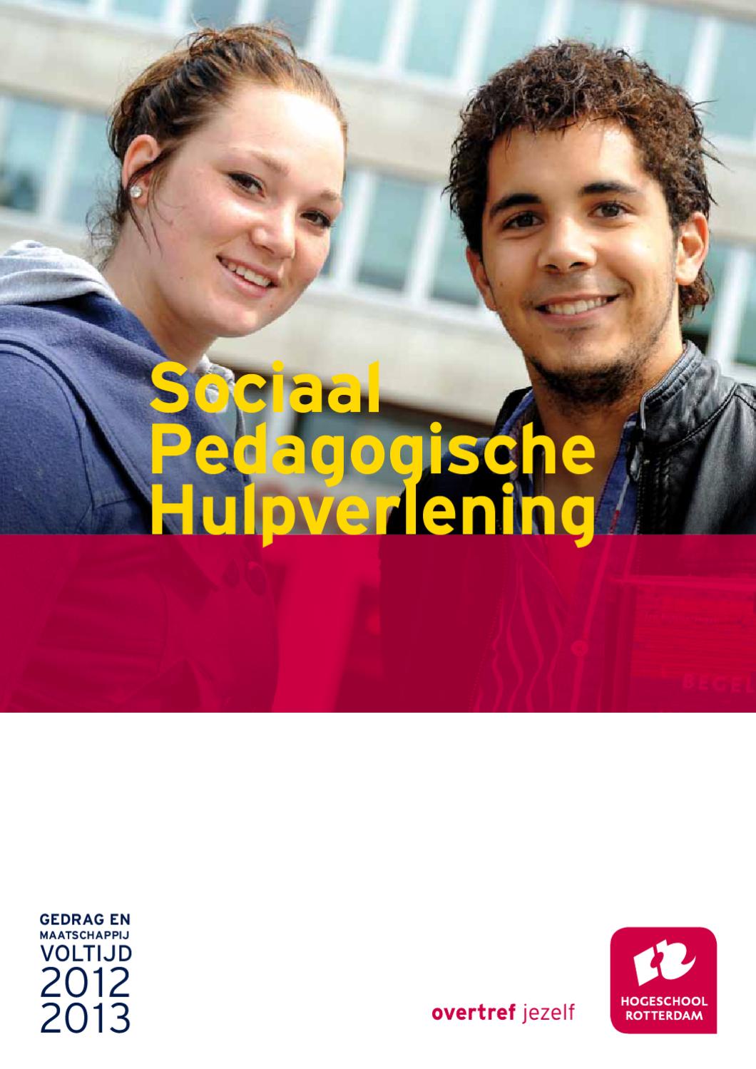 Sociaal Pedagogische Hulpverlening vt 2012-2013 by Hogeschool Rotterdam ...