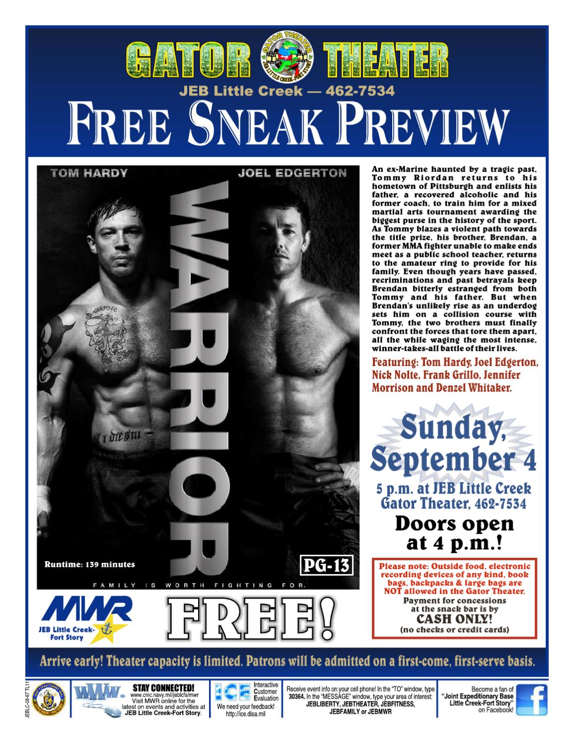 Gator Theater Warrior Free Sneak Preview by rachel melchor - Issuu