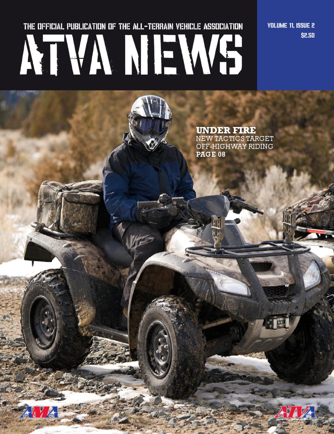 ATVA News March/April 2011 by American Motorcyclist Association - Issuu
