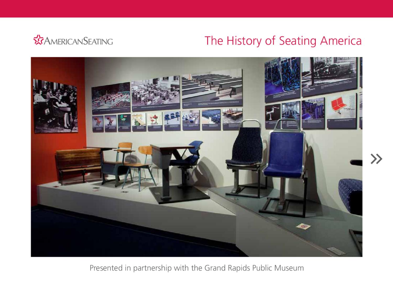American Seating Museum Exhibit Brochure by IntentPR - Issuu