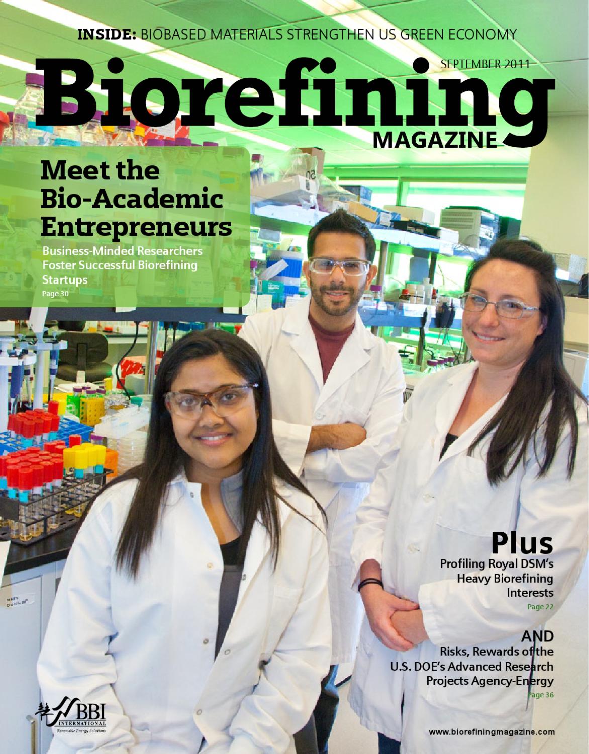 September 2011 Biorefining Magazine by BBI International - Issuu