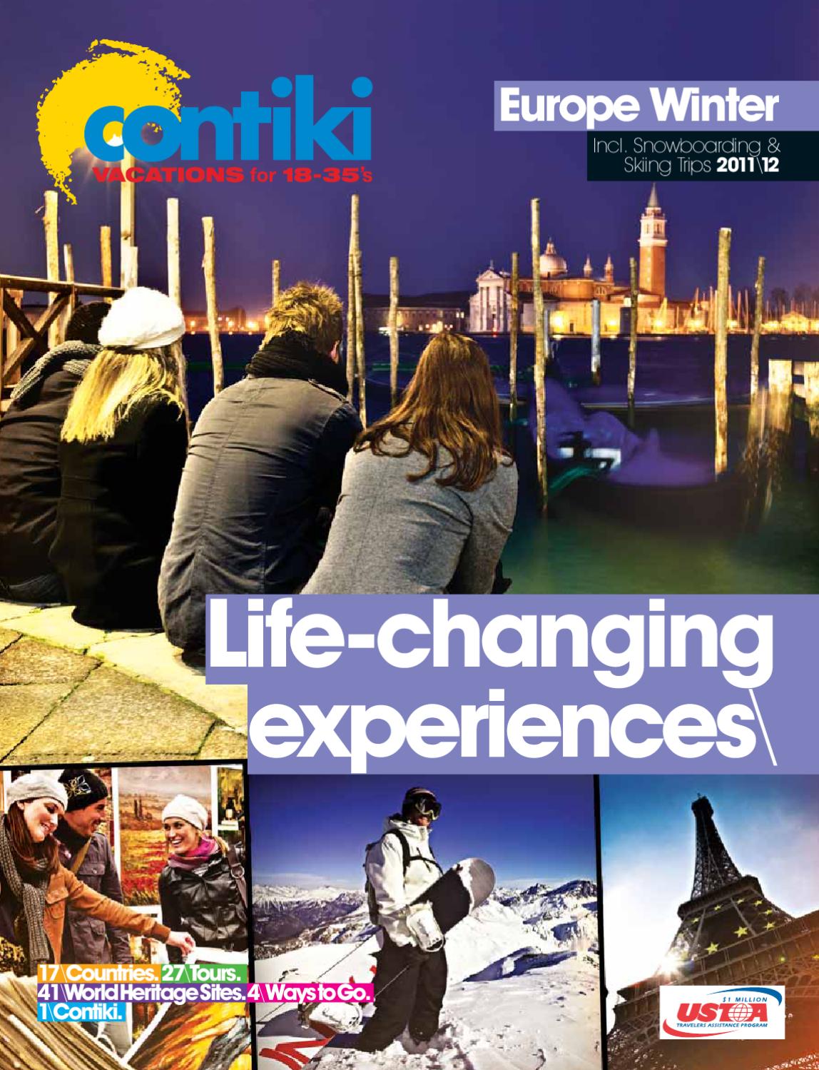 Contiki Winter Europe eBrochure 2011-12 (USD) by Contiki - Issuu