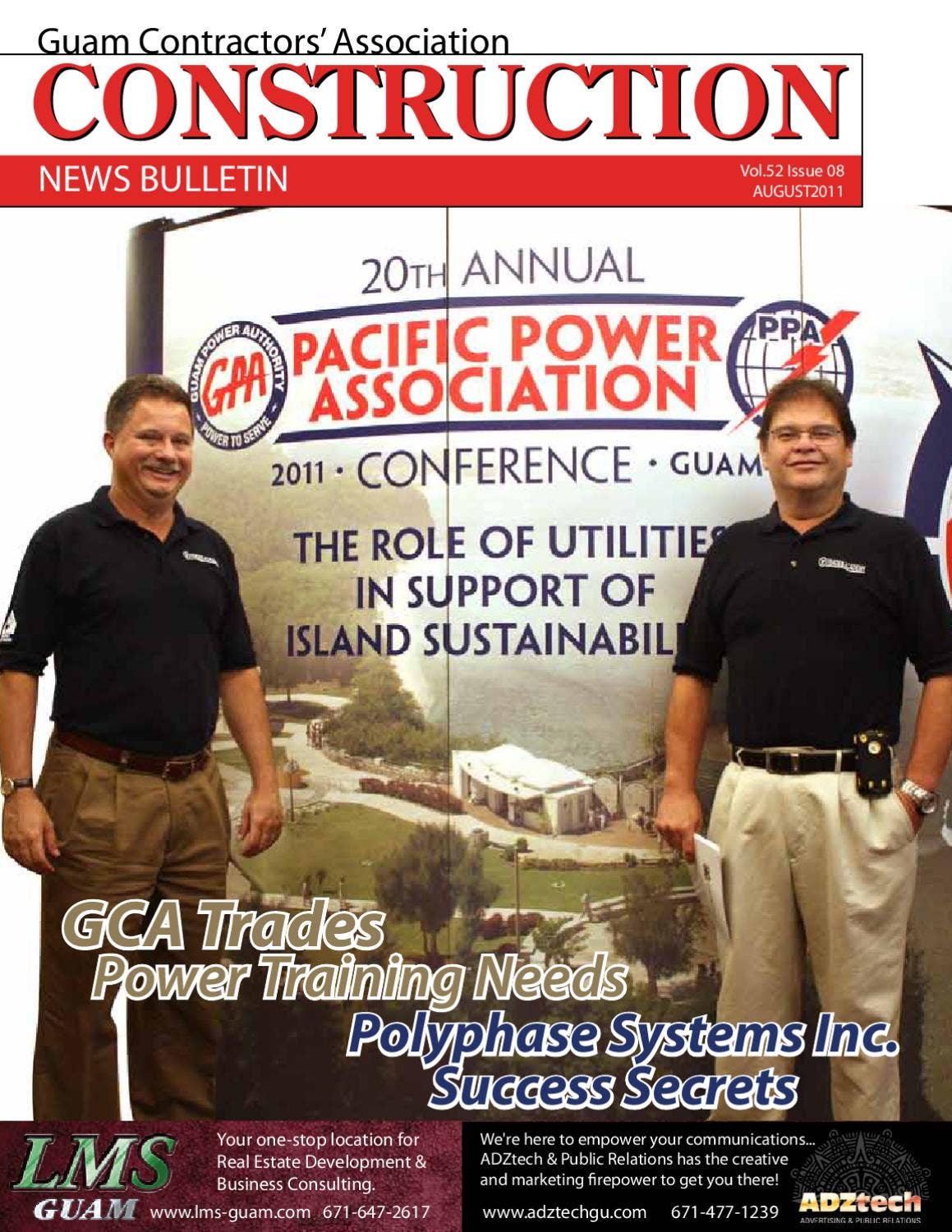 GCA Construction News Bulletin August 2011 by Guam Contrators ...