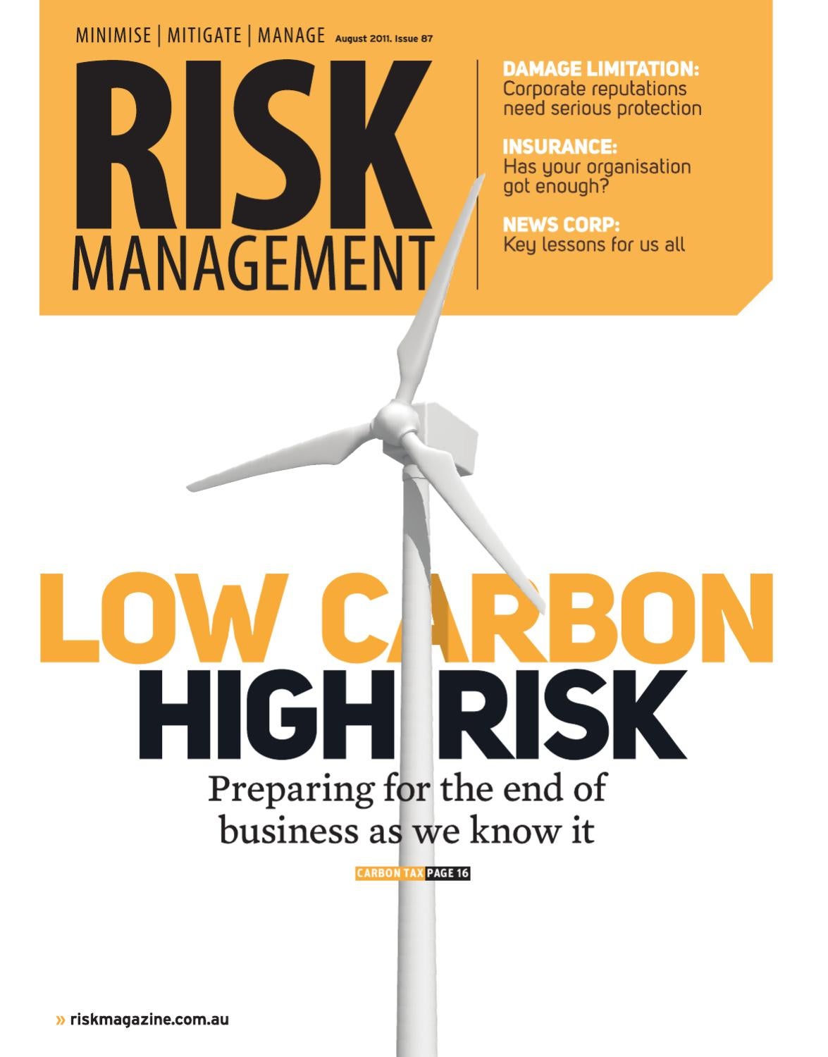 Risk Management 87 by Key Media - Issuu