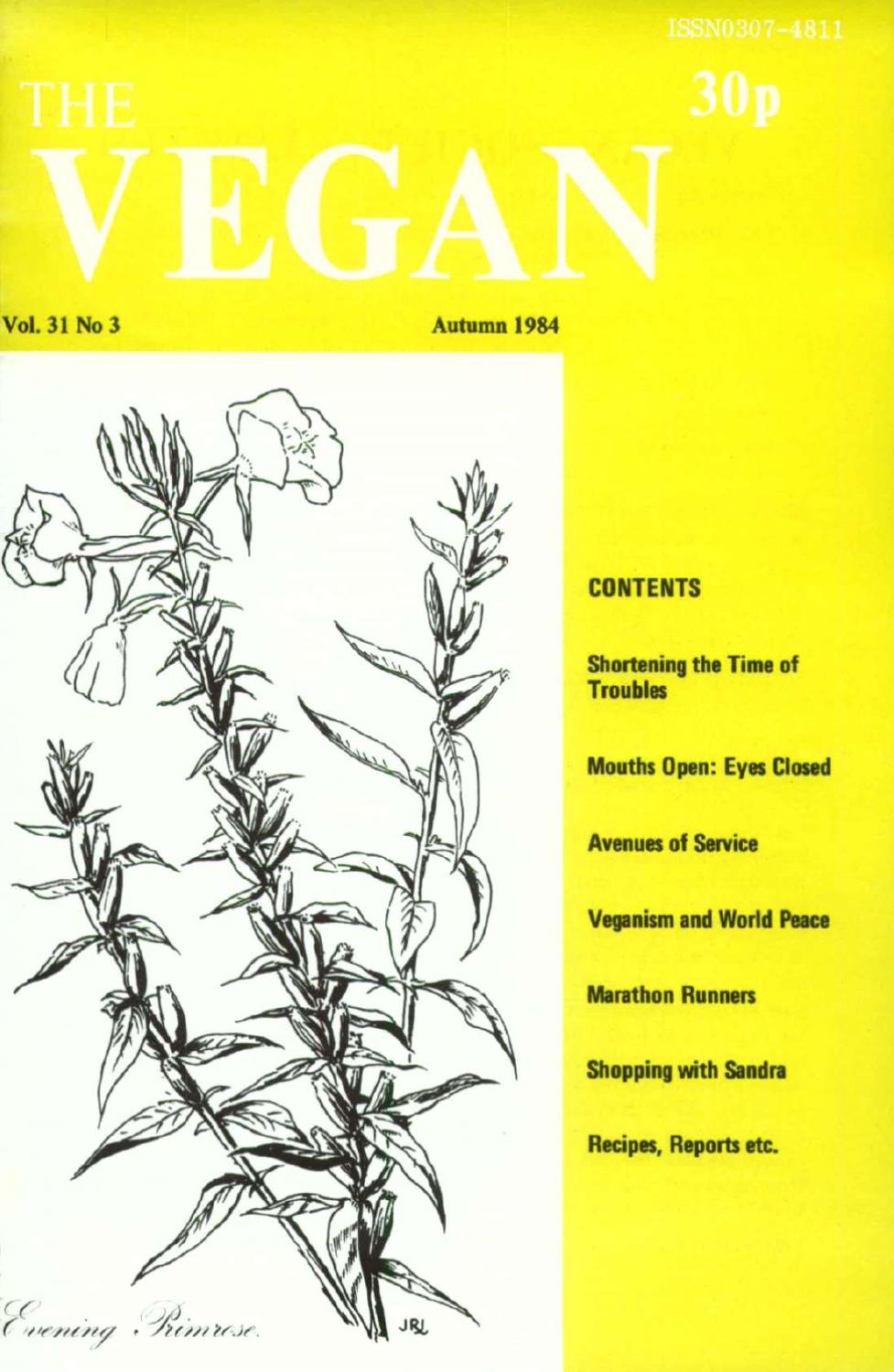 The Vegan Autumn 1984 by The Vegan Society - Issuu