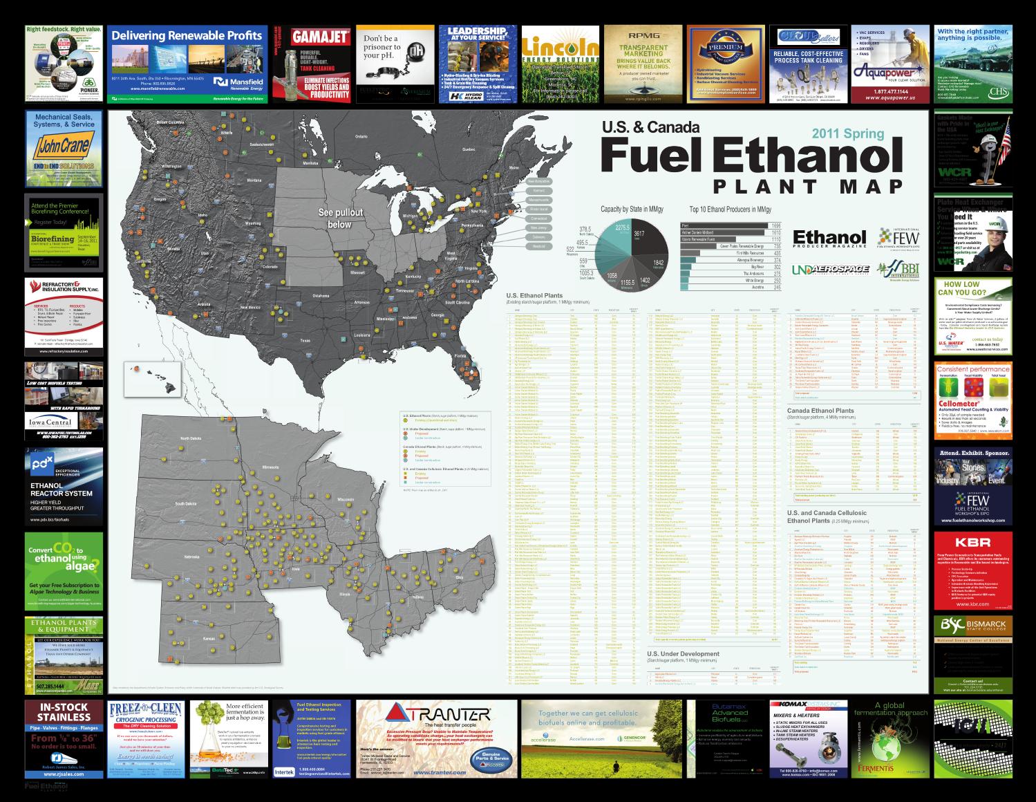 Spring 2011 Ethanol Plant Map by BBI International - Issuu