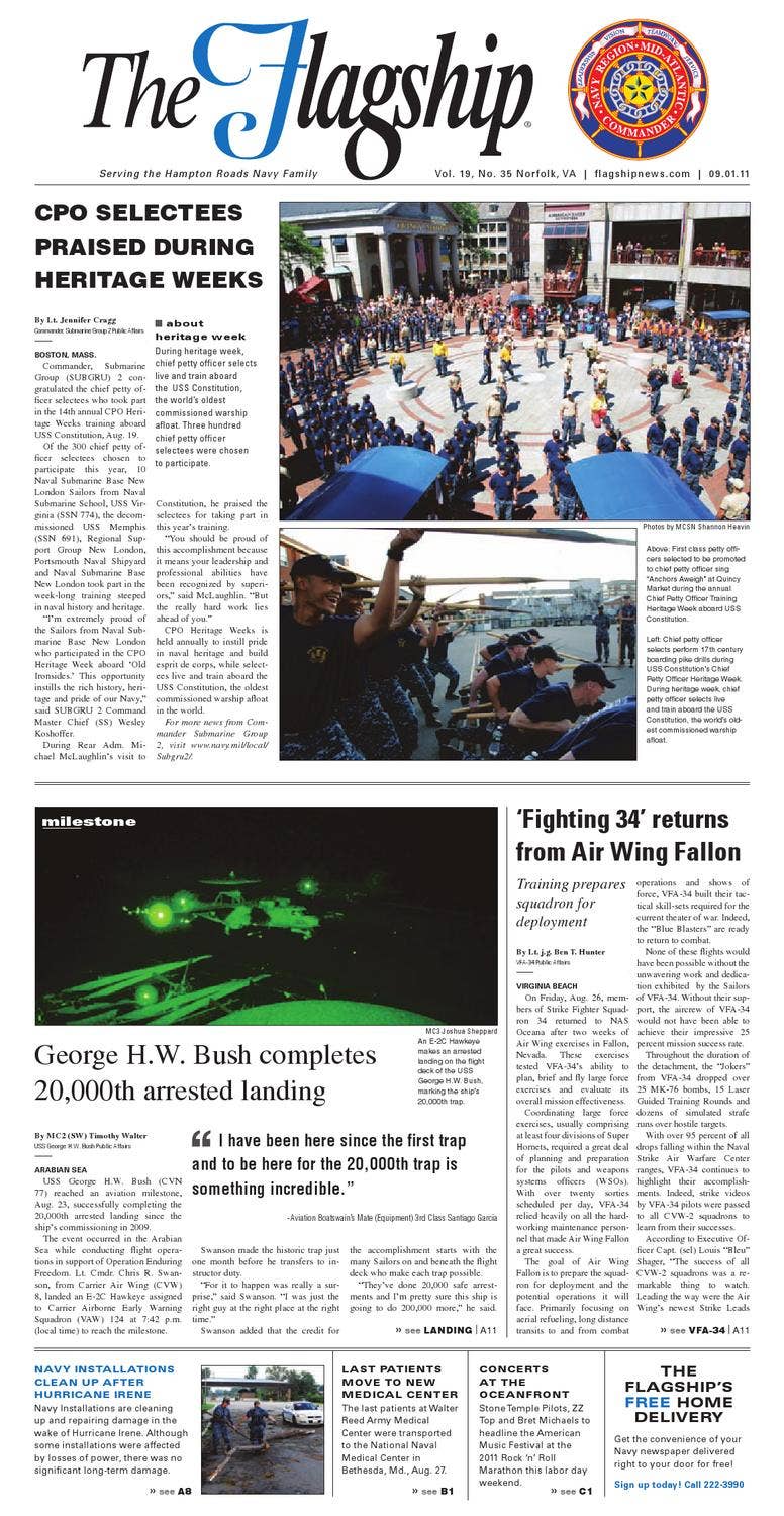 Flagship September 1, 2011 by Military News - Issuu
