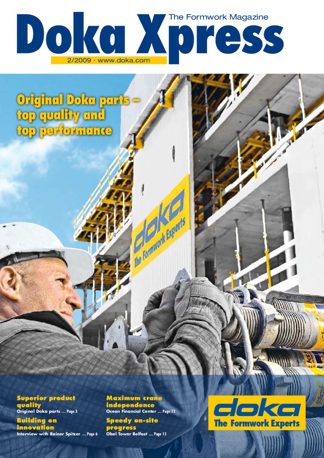 /Doka_2009-02-International_Doka_Xpress by Doka - Issuu