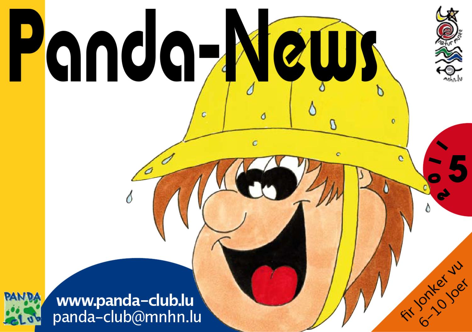 Panda News 05/2011 - Service éducatif MNHN Luxembourg by Musée national ...