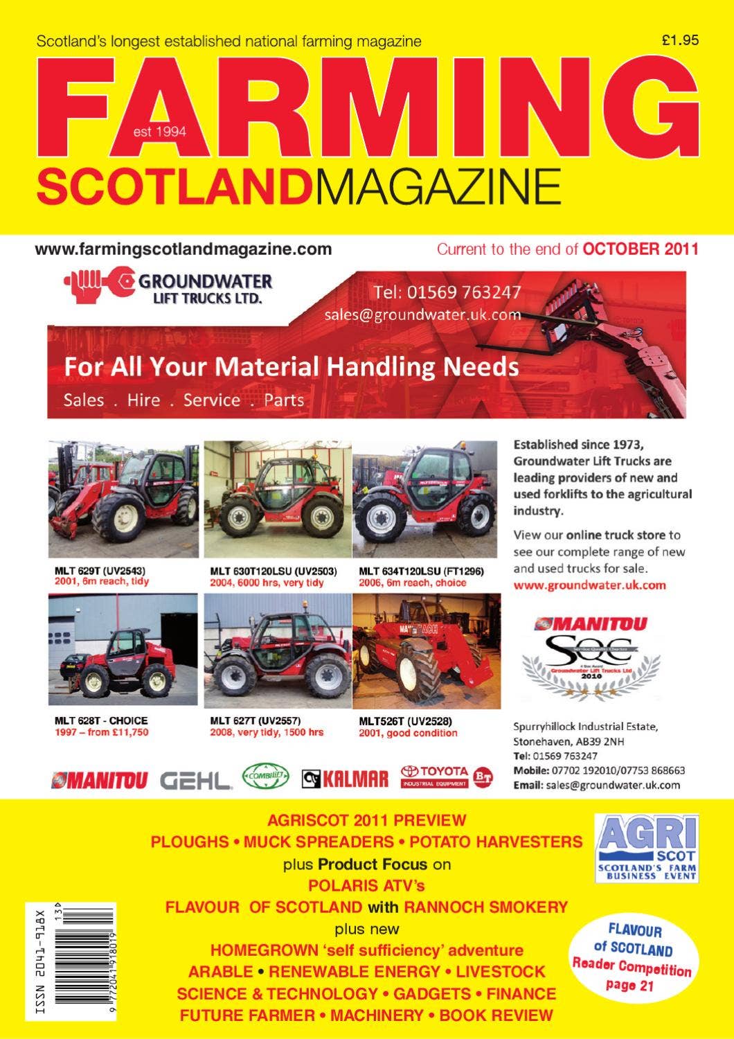 Farming Scotland Magazine (Sept-October 2011) by Athole Design ...