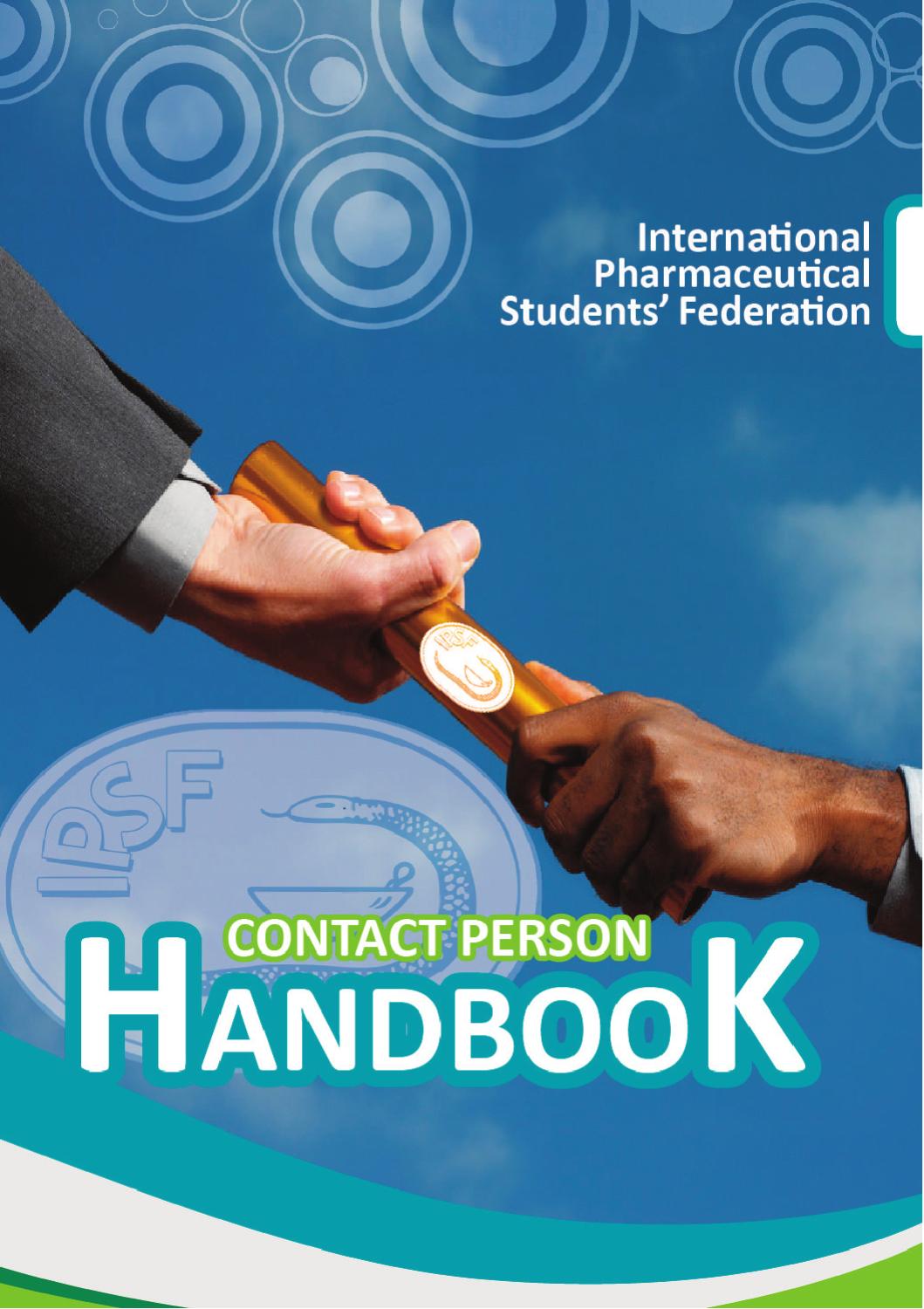Contact Person Handbook by International Pharmaceutical Students ...