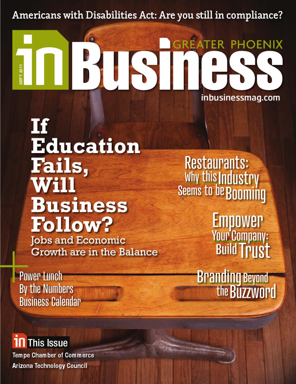 In Business Magazine - September 2011 by InMedia - Issuu