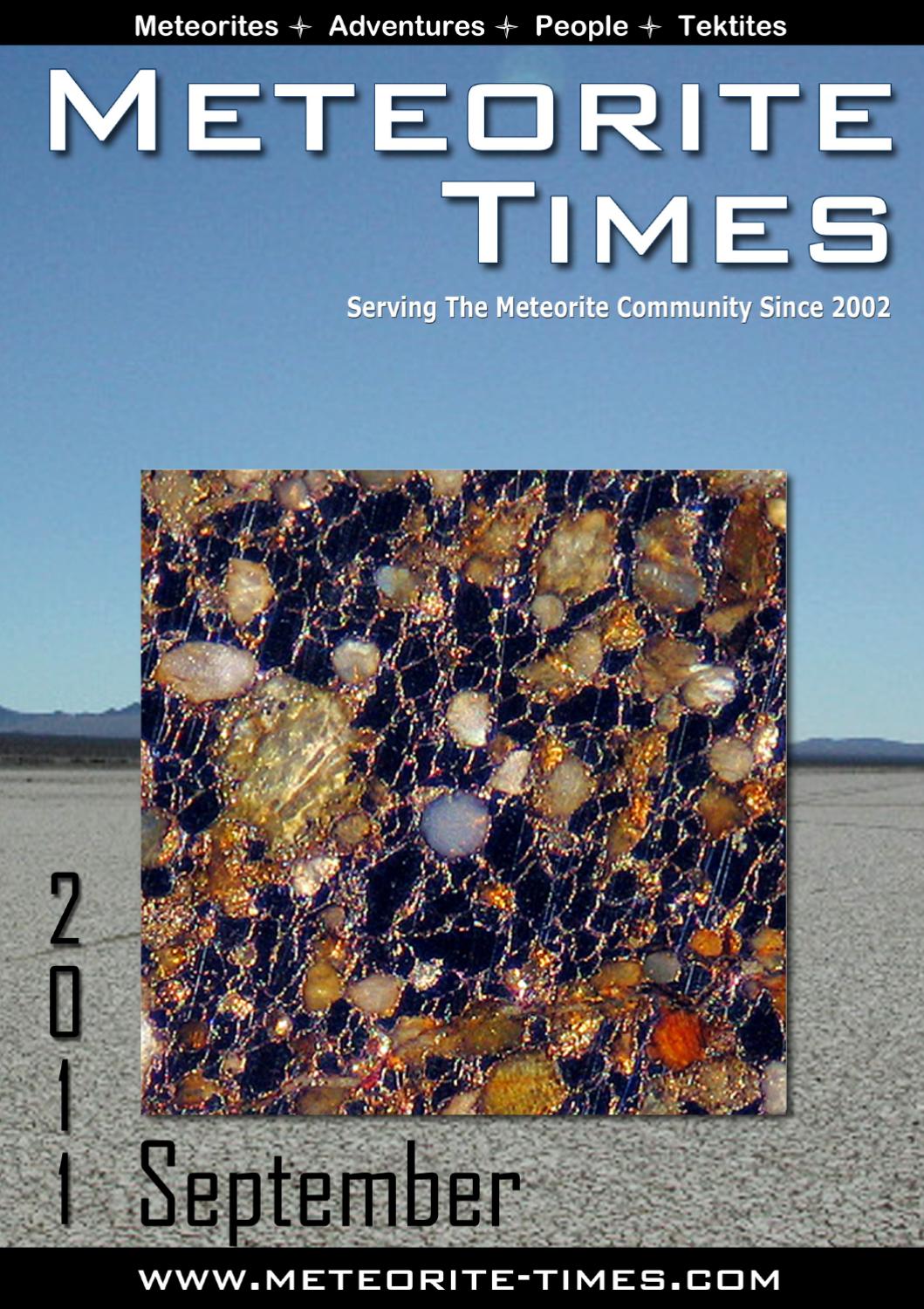 Meteorite Times Magazine by The Meteorite Exchange, Inc. - Issuu
