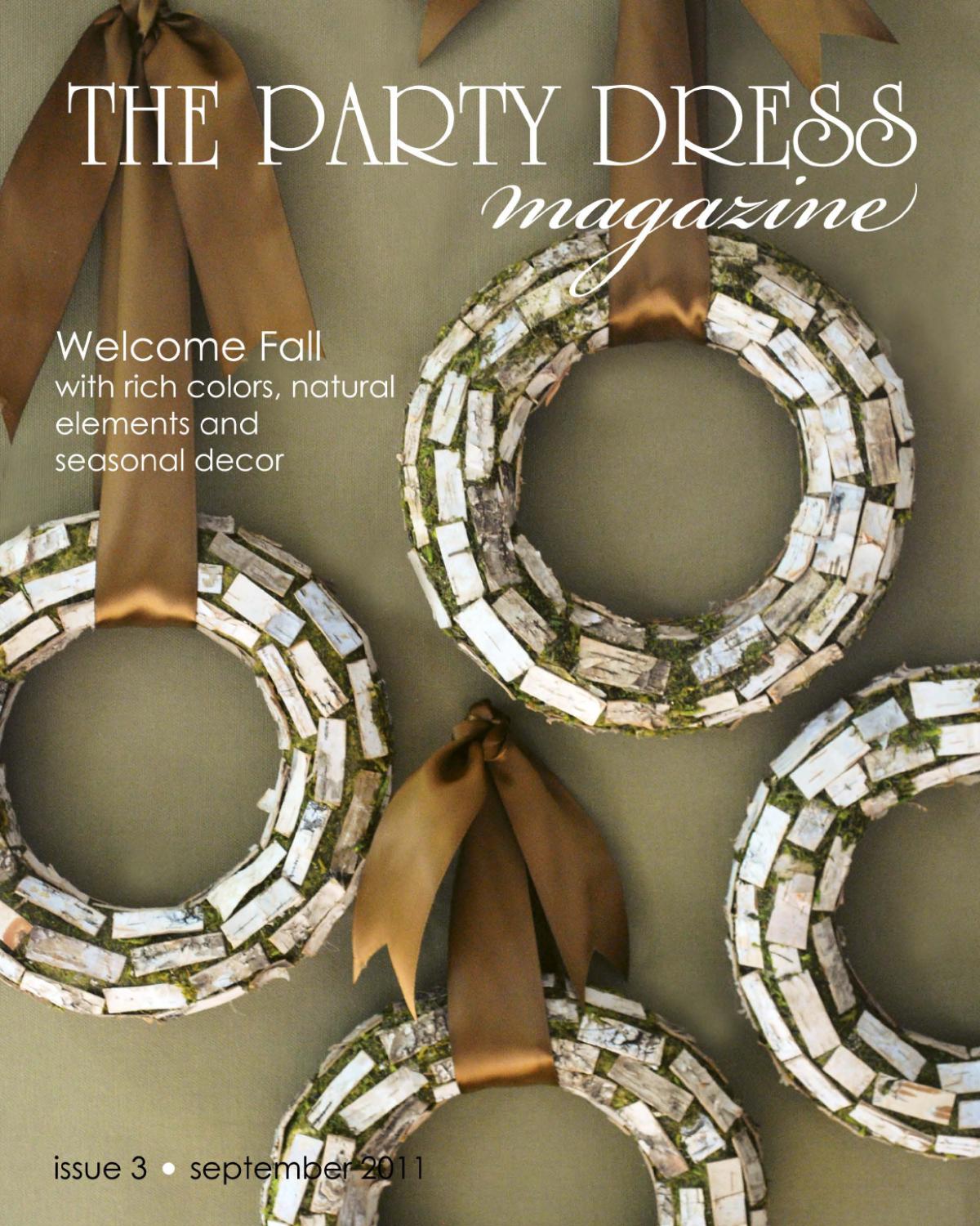 The Party Dress Magazine - Issue 3 by WH Hostess Social Stationery - Issuu