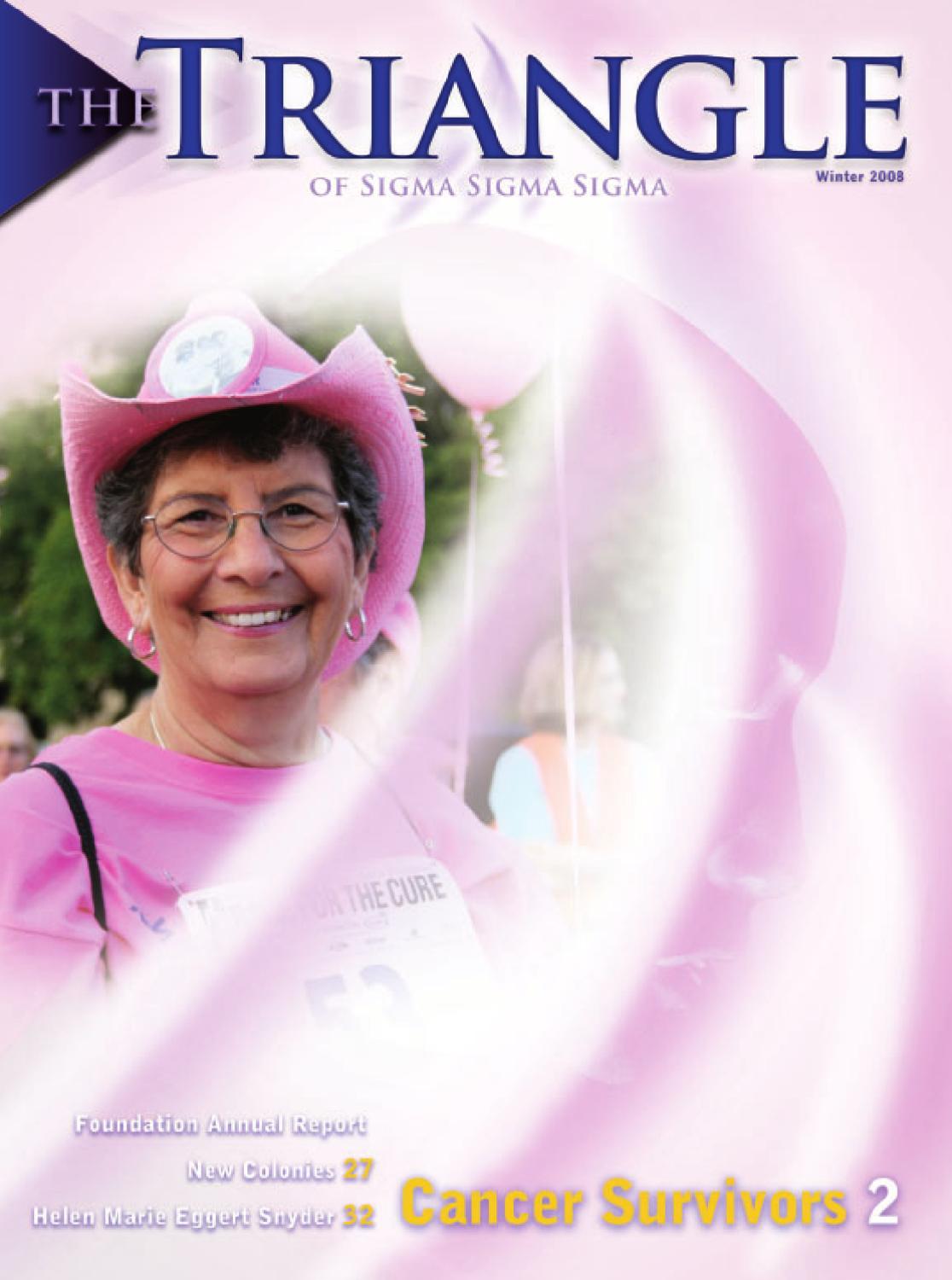 Triangle - Winter 2008 by Tri Sigma - Issuu