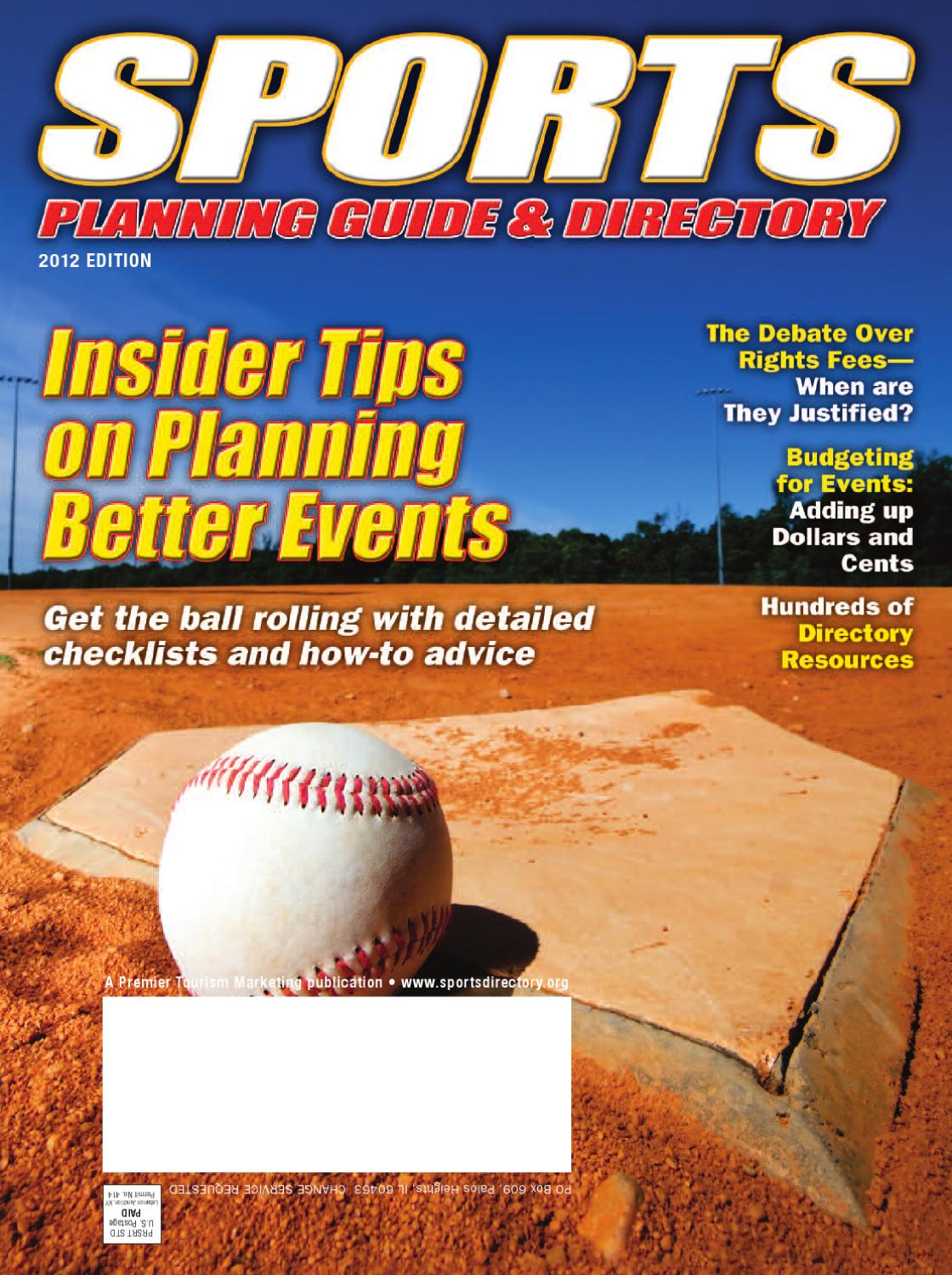 Sports Planning Guide 2012 by Premier Travel Media - Issuu